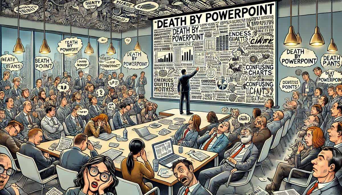 Death by PowerPoint: A Plague Upon the Modern Workplace - PowerPoint in ...